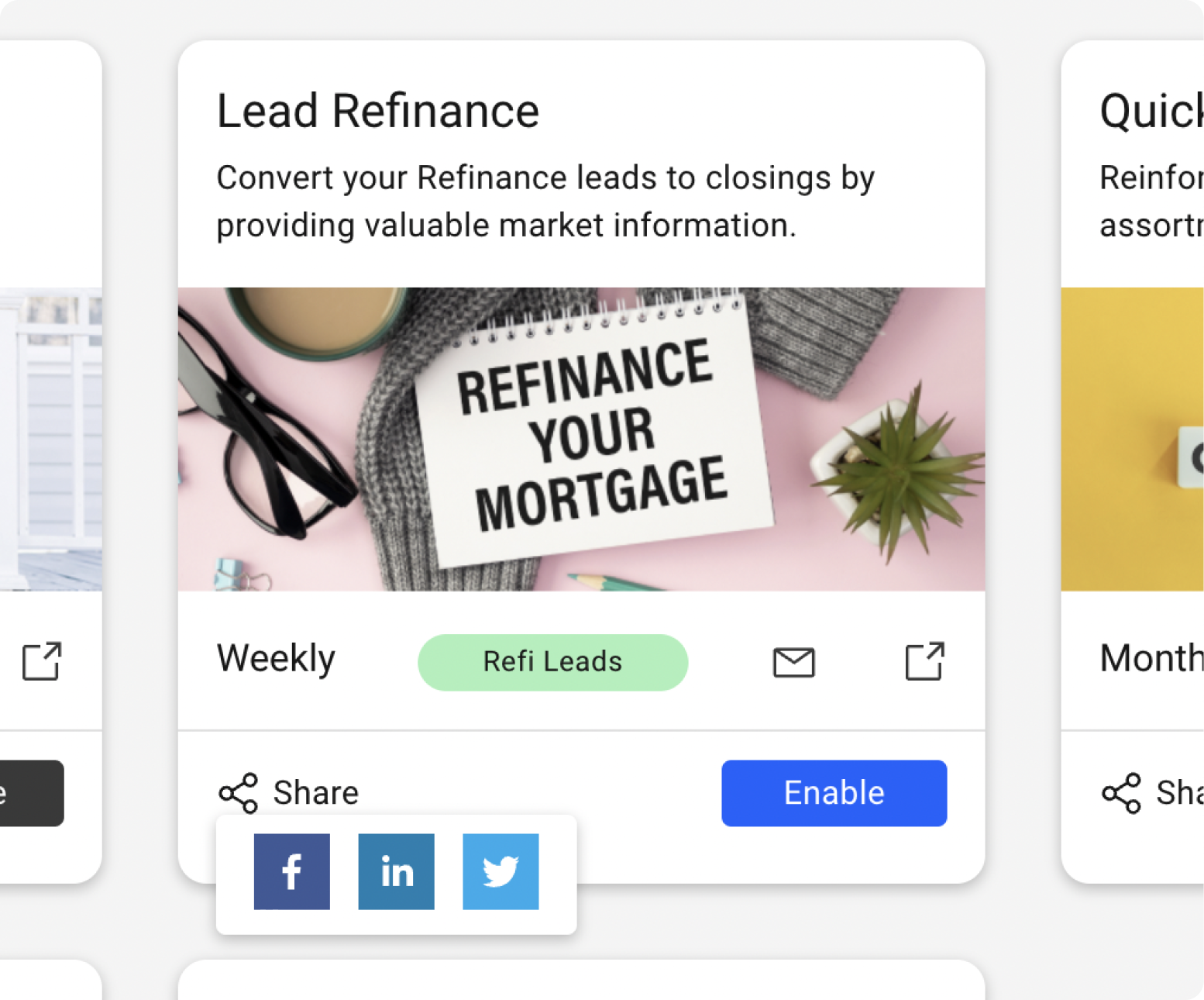 Tabrasa One Mortgage Marketing Platform